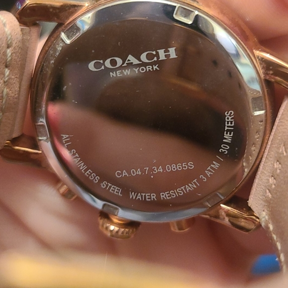 Coach | Jewelry | Coach Rose Gold Watch | Poshmark